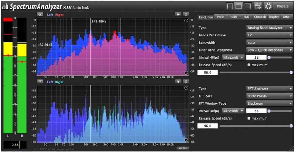 SIR Audio Tools SpectrumAnalyzer vorgestellt | Beat