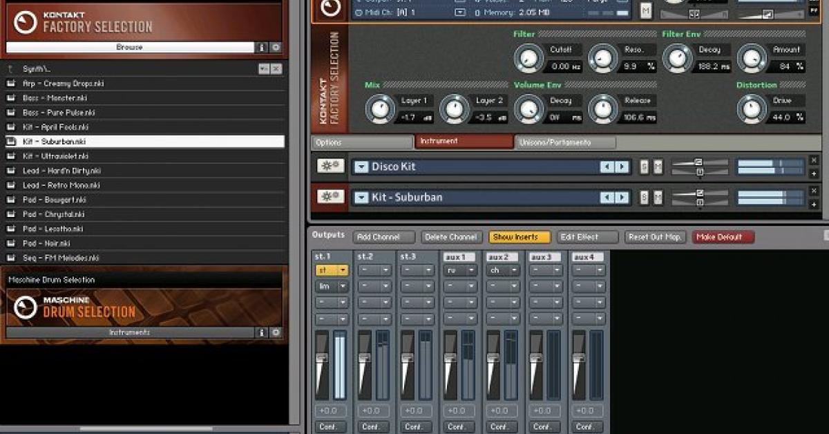 Test: Native Instruments Kontakt 4 Player | Beat