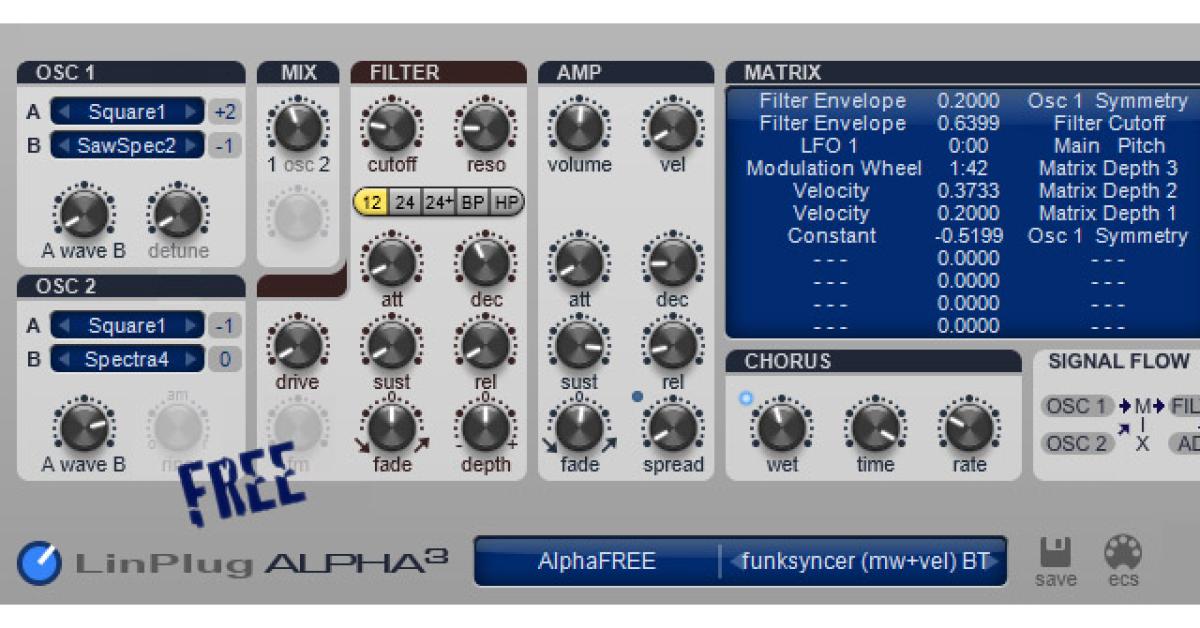LinPlug FreeAlpha - Softsynth in neuer Version | Beat