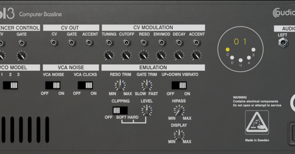 ABL3 als Rack Extension: TB-303-Emulation für Propellerhead Reason ...