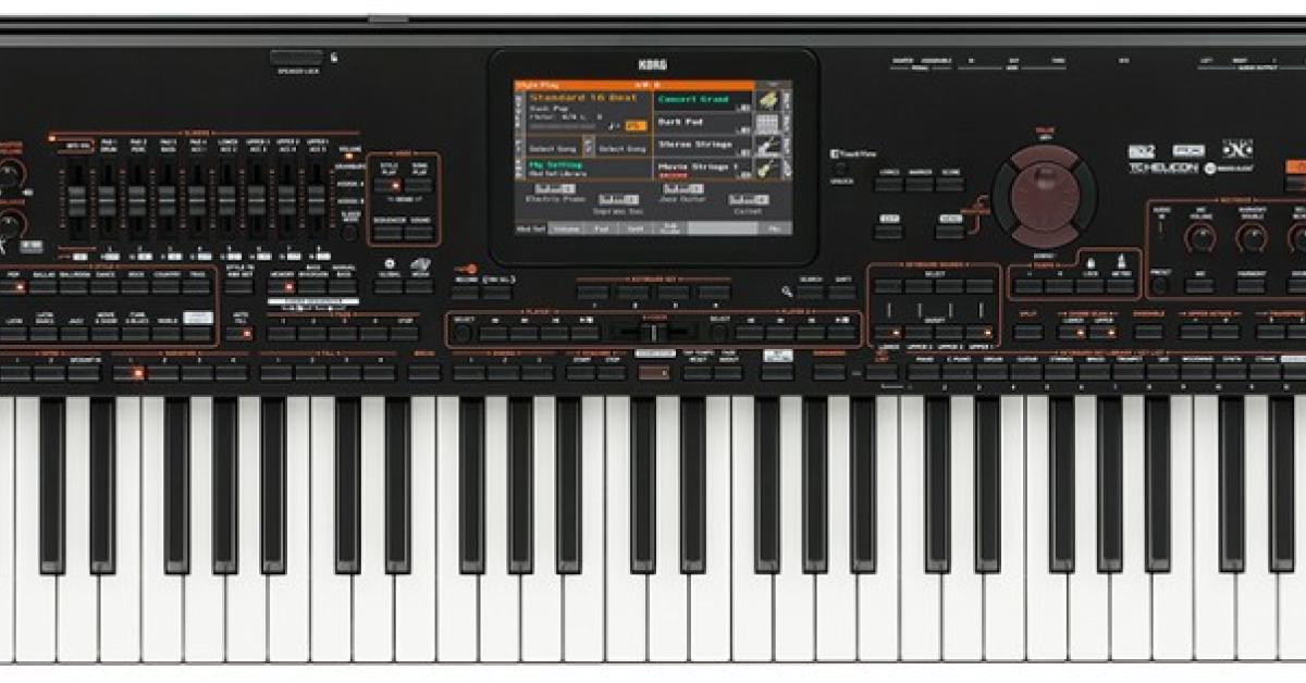 Korg erweitert die Professional Arranger-Serie mit zwei neuen Keyboards ...
