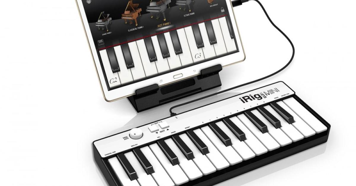 iRig Keys Mini MIDI-Controller-Keyboard lieferbar | Beat