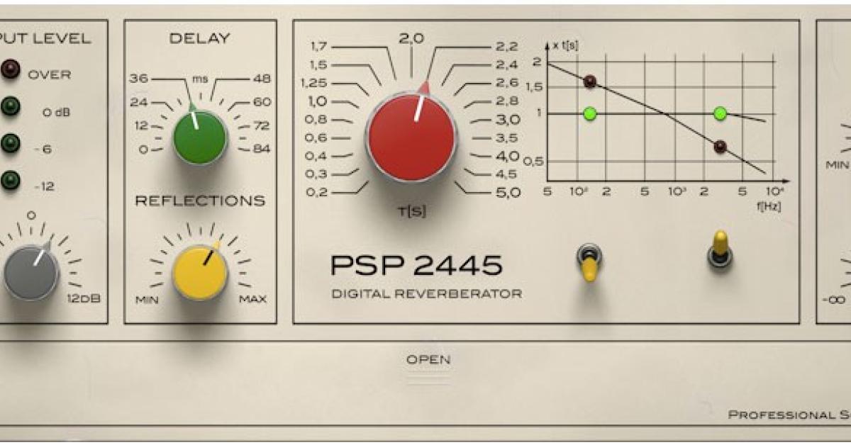 PSP Audioware stellt die Reverb-Maschinen EMT 244 und EMT 245 nach | Beat