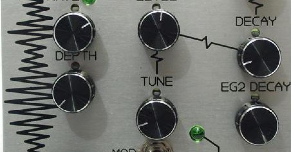 AtomoSynth Totem der Percussion-Synthesizer für Eurorack | Beat
