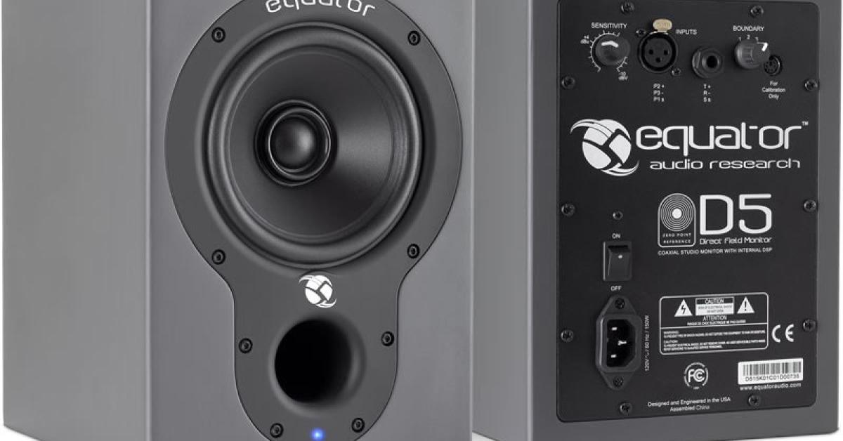 Equator Audio stellt die neue Version der D5 Monitore vor | Beat