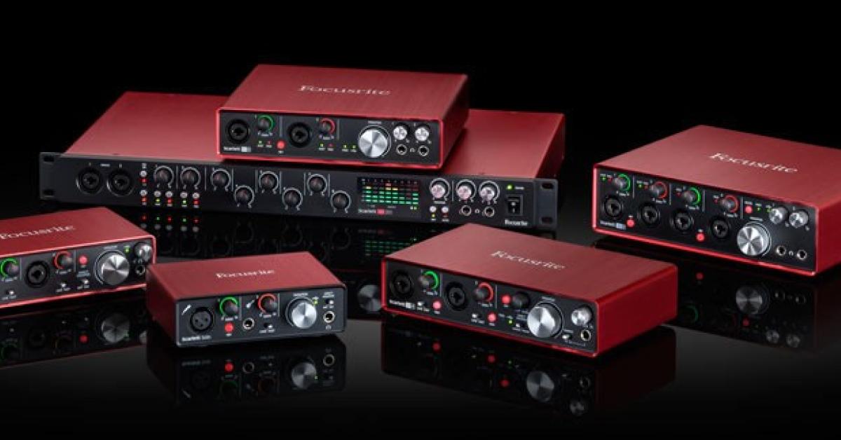 Focusrite Scarlett Audio-Interfaces in der zweiten Generation | Beat