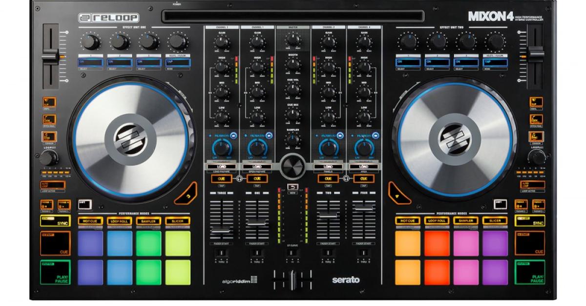 Reloop Mixon 4: DJ-Controller mit Performanz-Tools | Beat