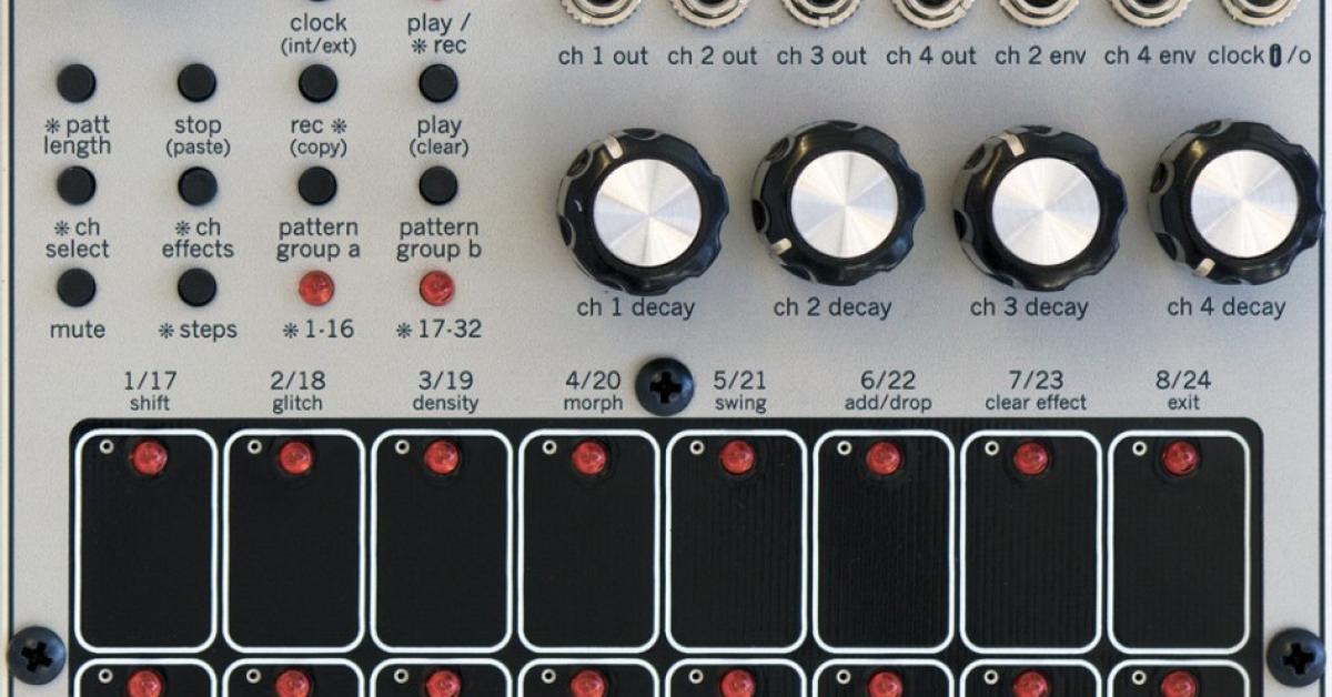 Pittsburgh Modular Lifeforms Percussion Sequenzer | Beat