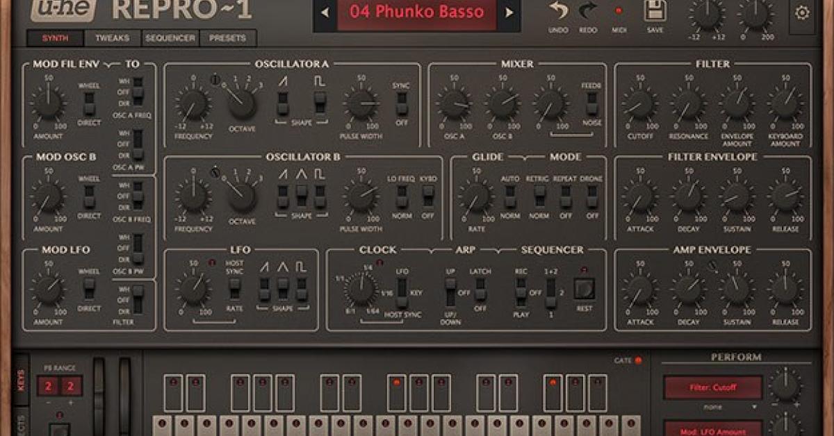 u-he kündigt die Beta-Phase für Repro-1 an | Beat