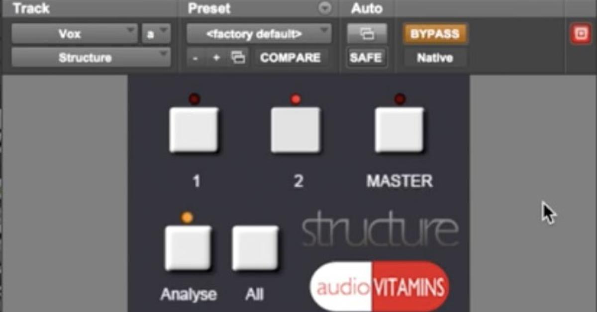 Audio Vitamins Structure: Der Mixing-Helfer | Beat