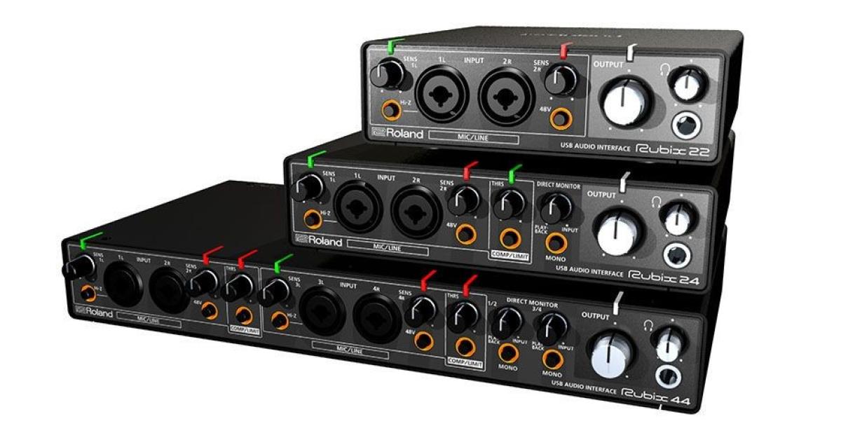 Roland Rubix-Serie an Audio-Interfaces | Beat