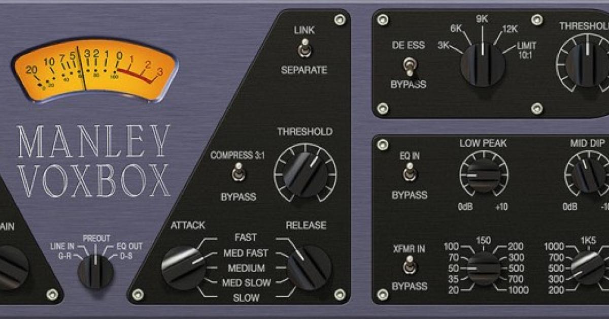 Test: UAD Manley Voxbox - Nur das Beste für die Vocals!