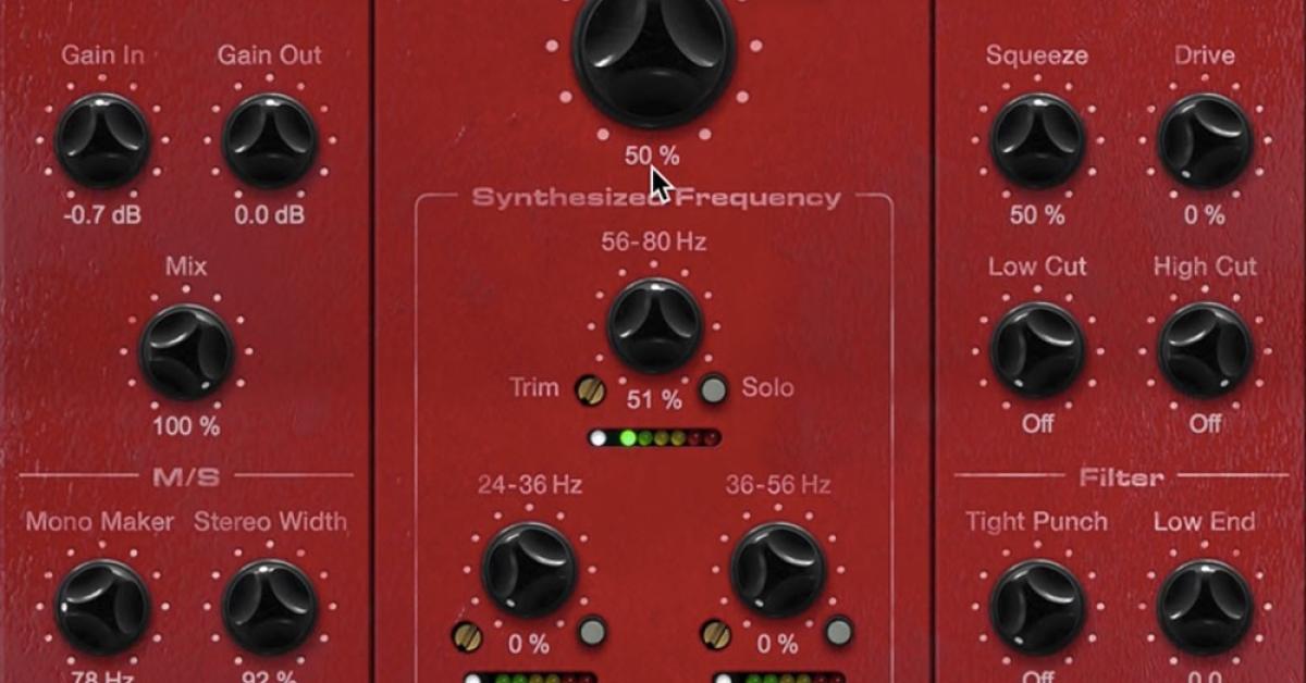 brainworx bx_subsynth: Mehr Bass!