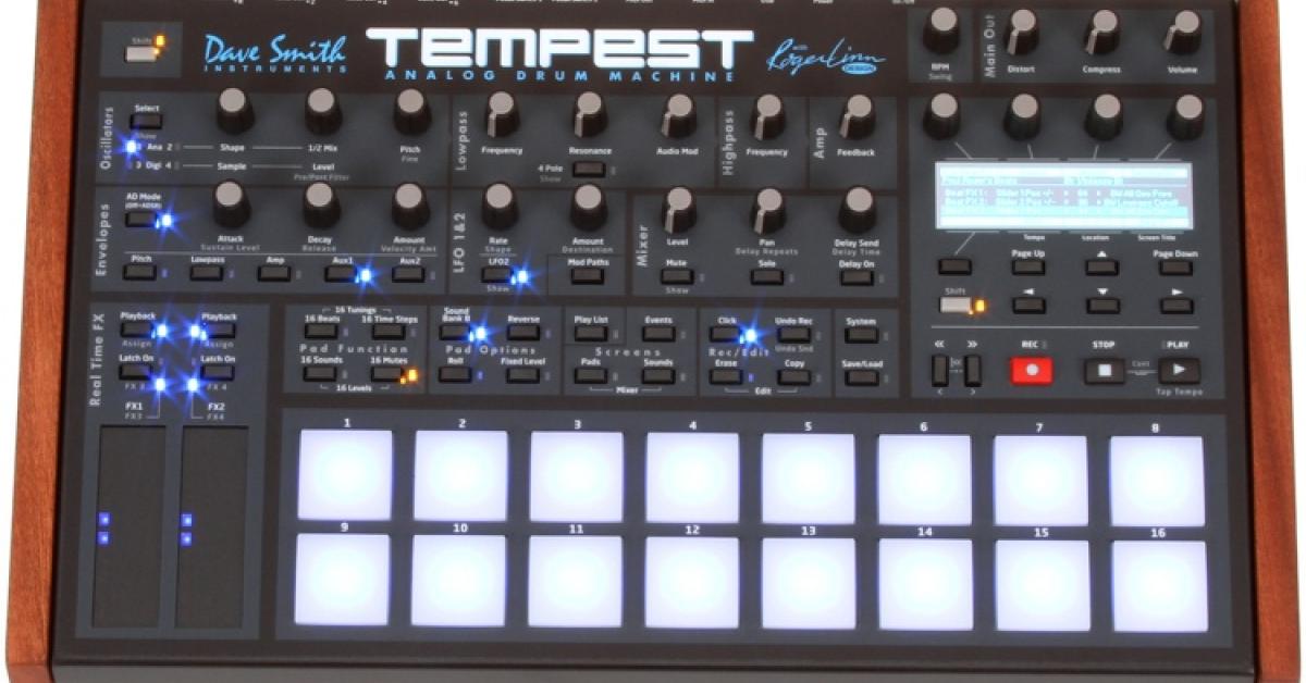 Heftig: Dave Smith stellt Entwicklung des Tempest ein