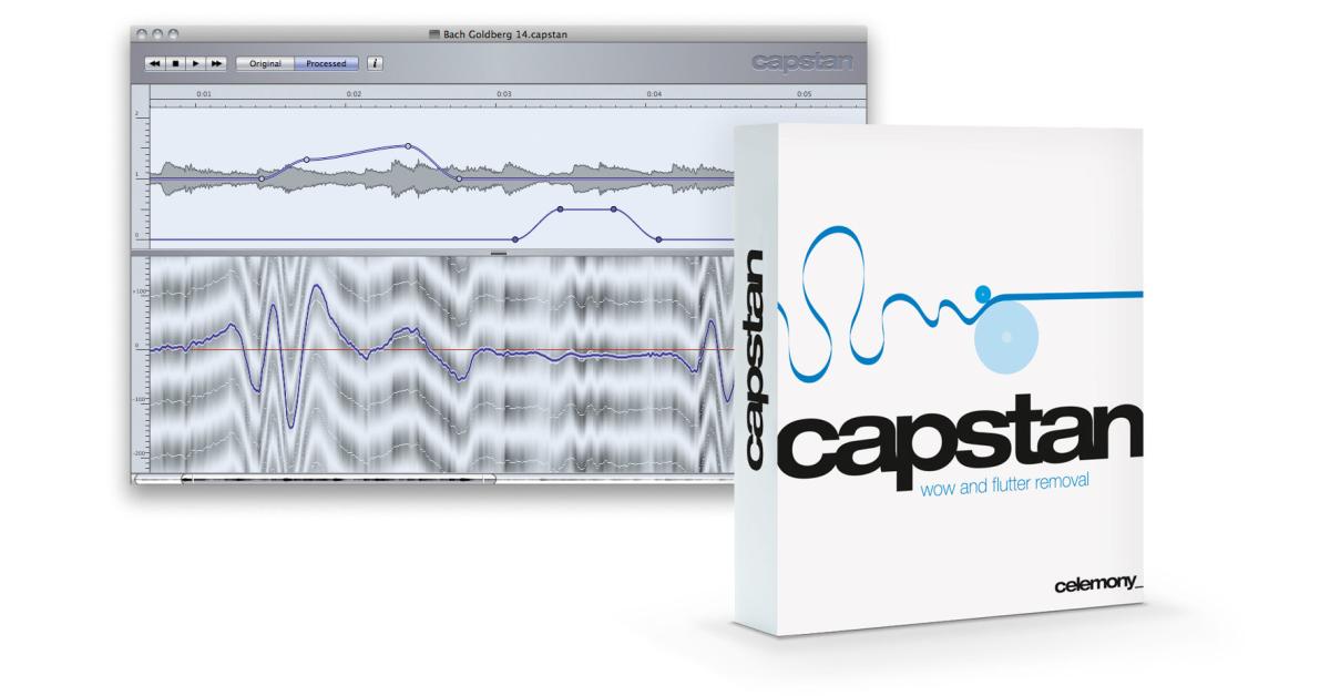 Restaurations-Software Celemony Capstan jetzt in Version 1.3