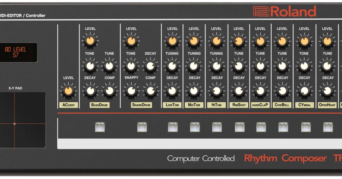 Momo Müller bringt VST-Controller für Roland TR-08 an den Start