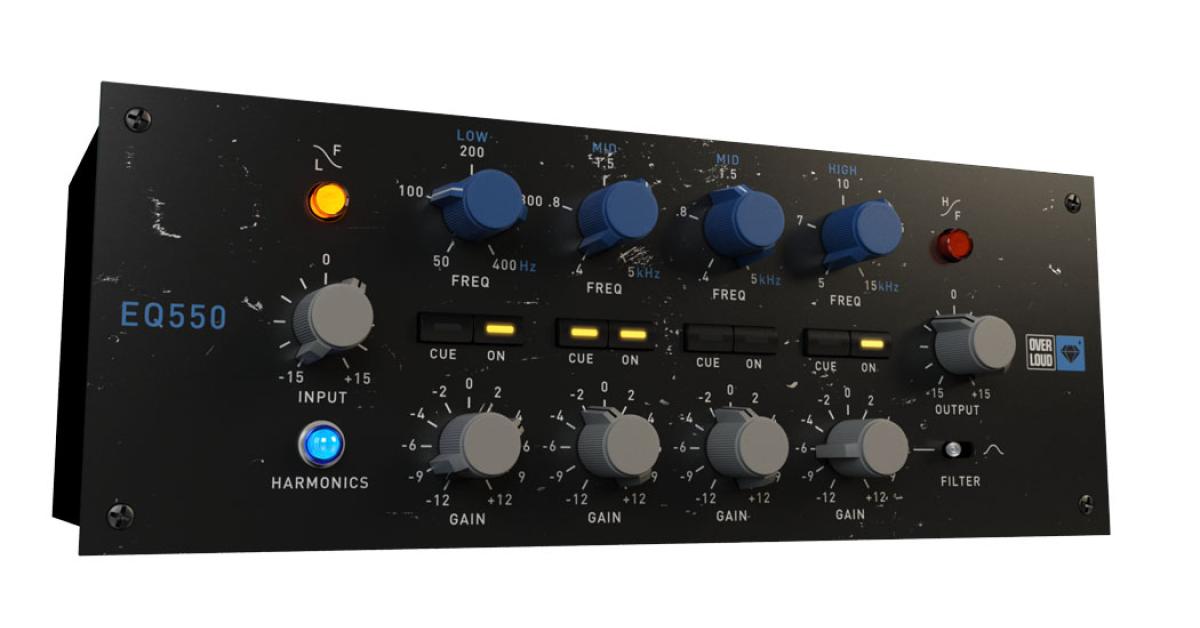 Noch kostenlos: Overloud EQ550, Equalizer im API-Stil
