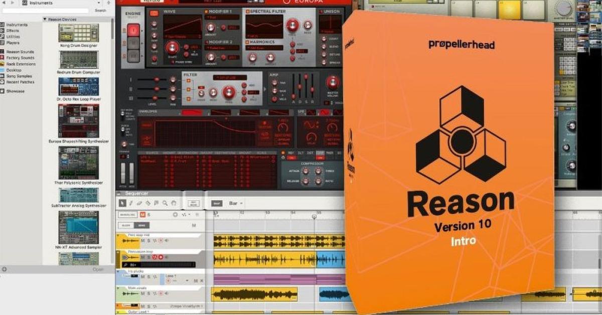 Einsteiger-DAW Reason 10 Intro vorgestellt