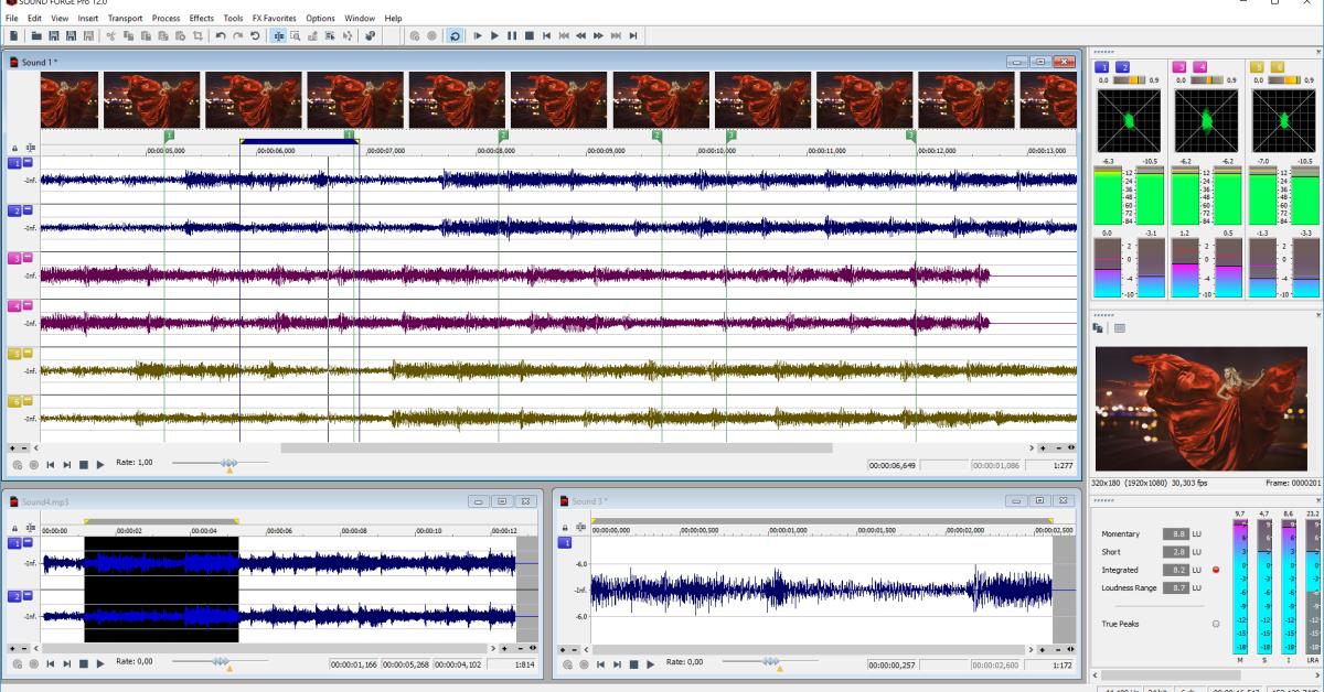 SOUND FORGE Pro 12: Audio-Mastering-Legende kehrt zurück