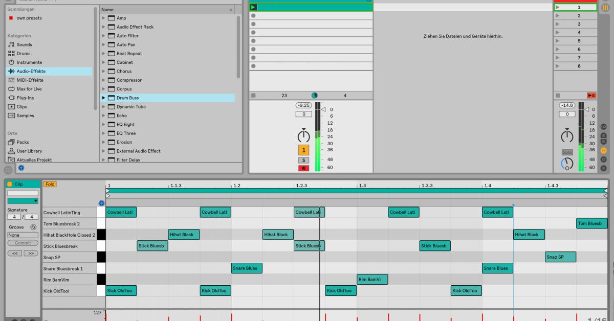 Tutorial: Beats mit dem Drum Synth in Ableton Live 10