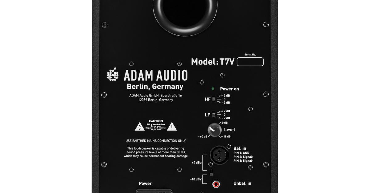 Studiomonitor im Test: ADAM Audio T7V
