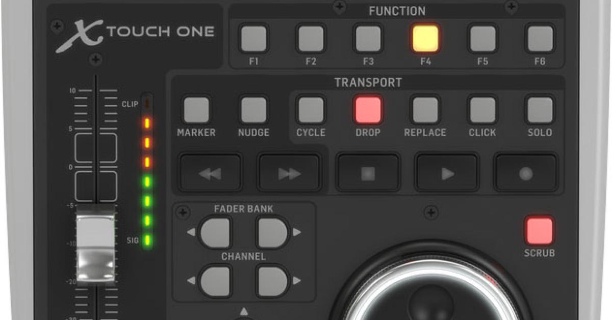 Behringer X-TOUCH ONE: günstiger DAW-Controller im Test