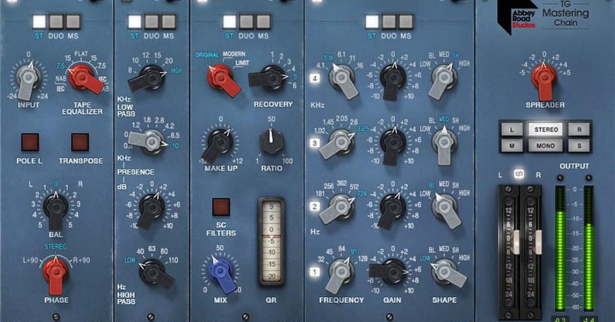 Waves veröffentlicht Abbey Road TG Mastering Chain