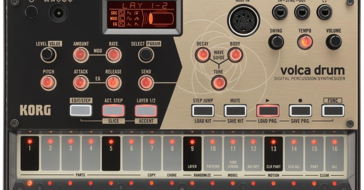 Korg Volca Drum im Test: darum ist diese Drummachine so genial!