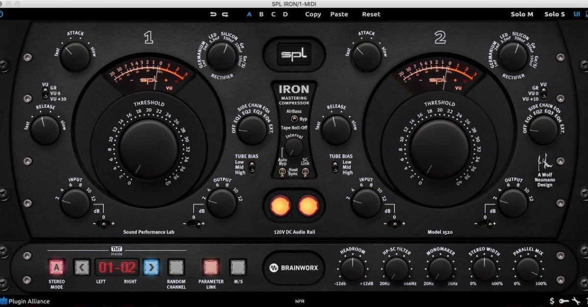 Plugin Alliance SPL Iron im Kurztest: Boutique-Kompressor für die DAW