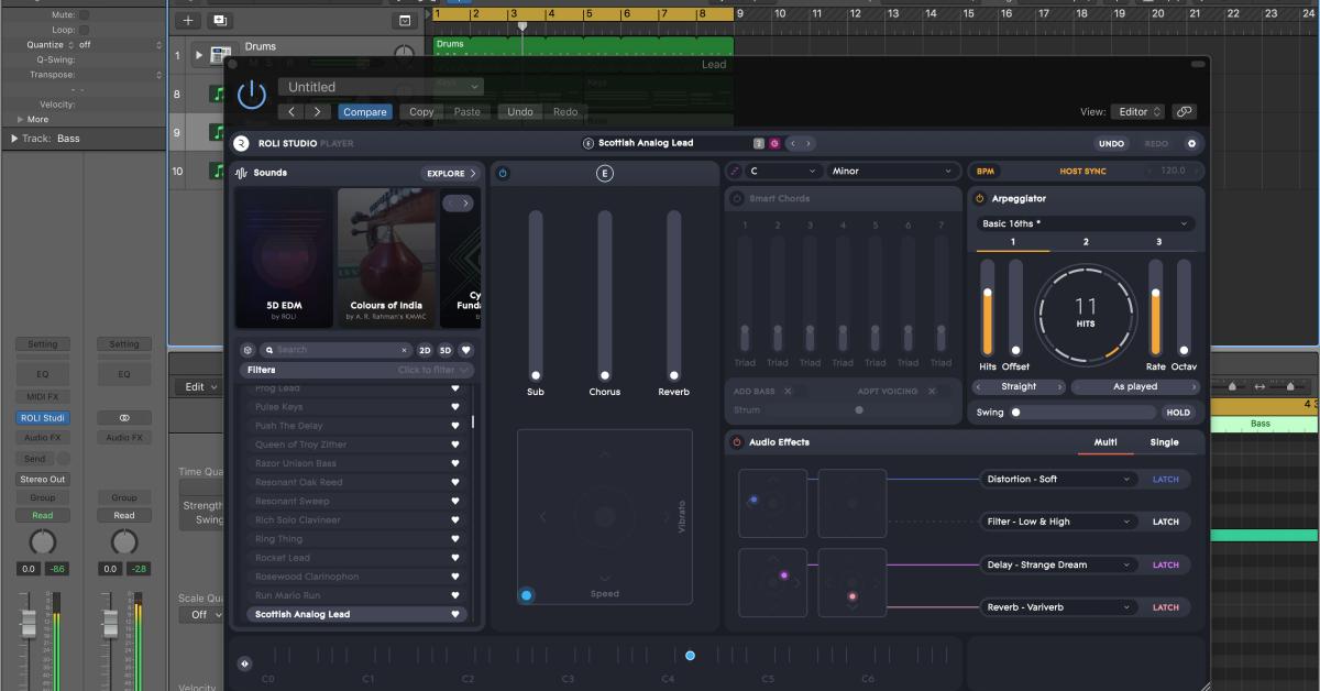 Roli Studio Player vereint Cypher 2, Strobe 2 und Equator in einem ...
