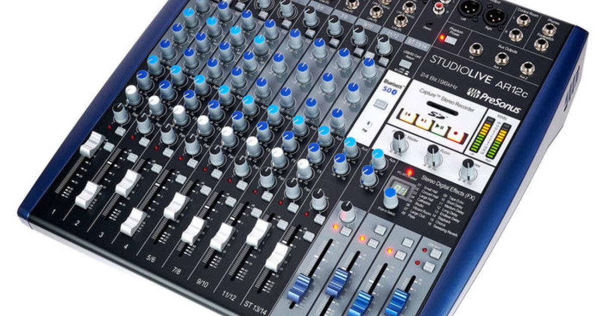 Test: PreSonus StudioLive AR16c - Mixer für Studio und Bühne