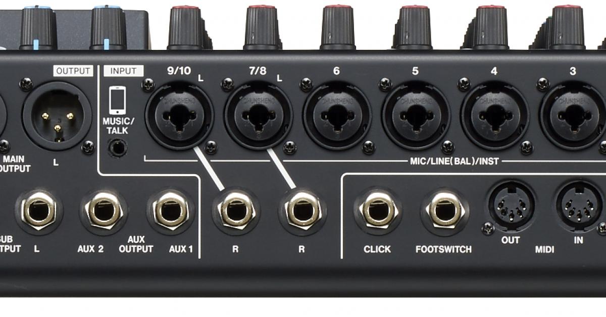 Test: Tascam Model 12