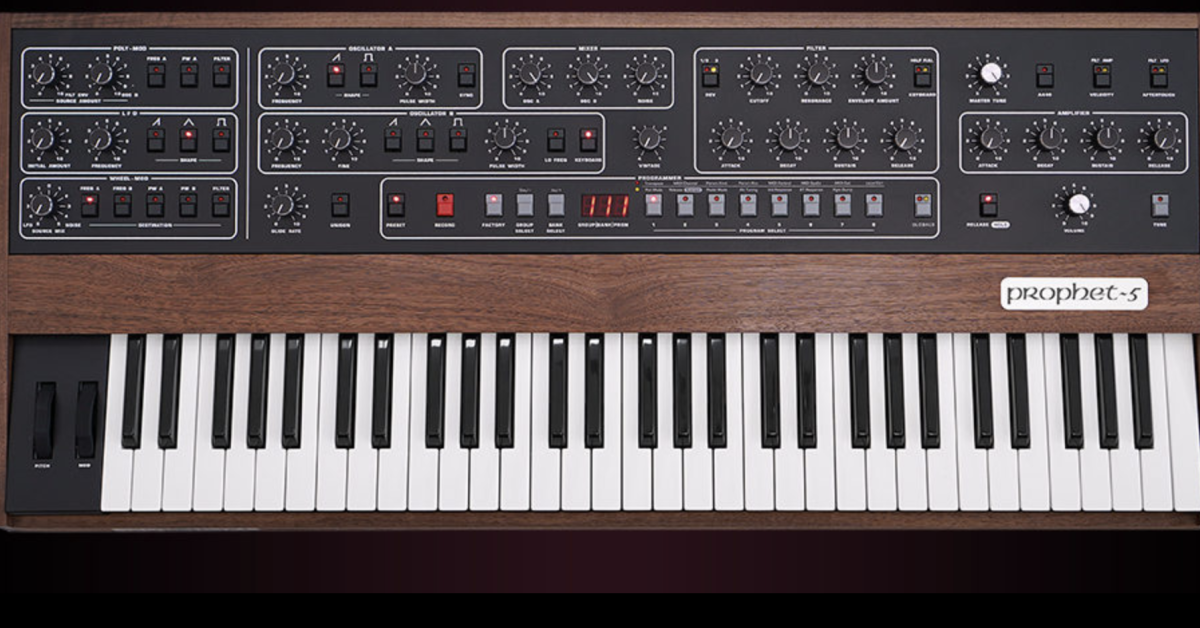 Luxus-Synth: Sequential führt den Prophet 5 wieder ein. Ganz das Original?