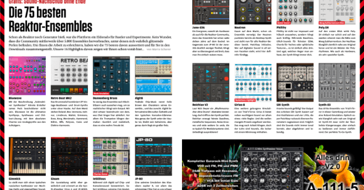 Beat Workzone 01|21: Modular Kit mit Bitwig 8-Track und 14 GB Software Beat Workzone 01|21: Modular Kit mit Bitwig 8-Track und 14 GB Software