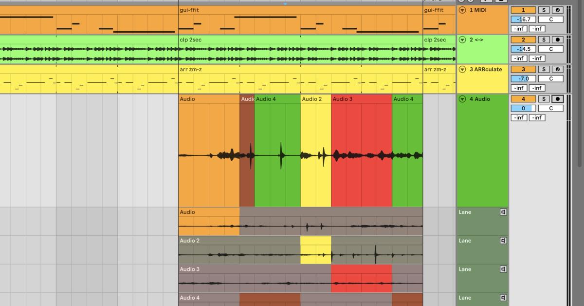 Ableton Live Tutorial: Comping mit Audio und Video