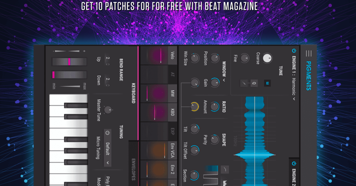 Patches of the month - 10 frische Presets für Arturia Pigments (+ Free ...