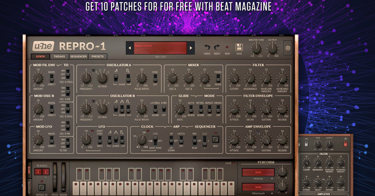 Patches of the month - 10 frische Presets für u-he Repro-1 & Repro-5 ...