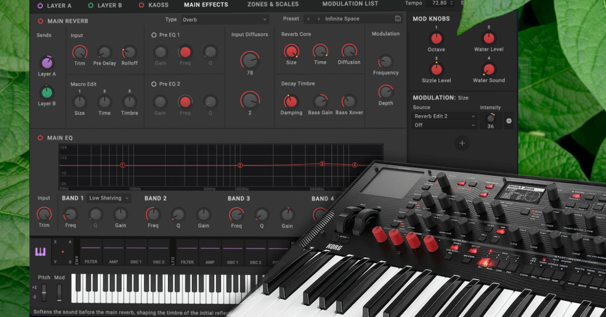Endlich auch als Plug-in - KORG modwave native