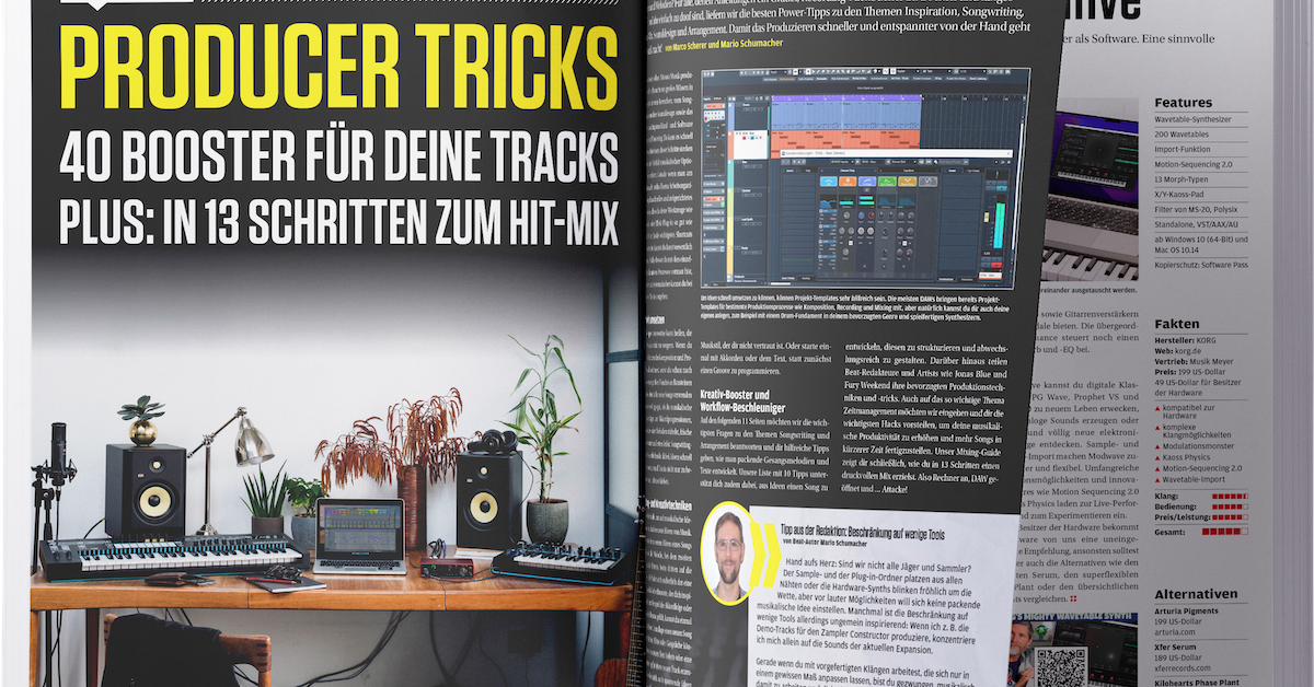PRODUCER TRICKS – 40 Booster für deine Tracks in BEAT 6/23