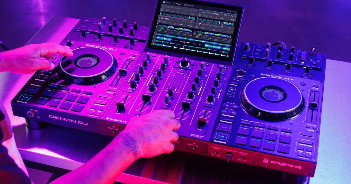 Stem-Separation mit 4-Kanal-DJ-Controller von Denon