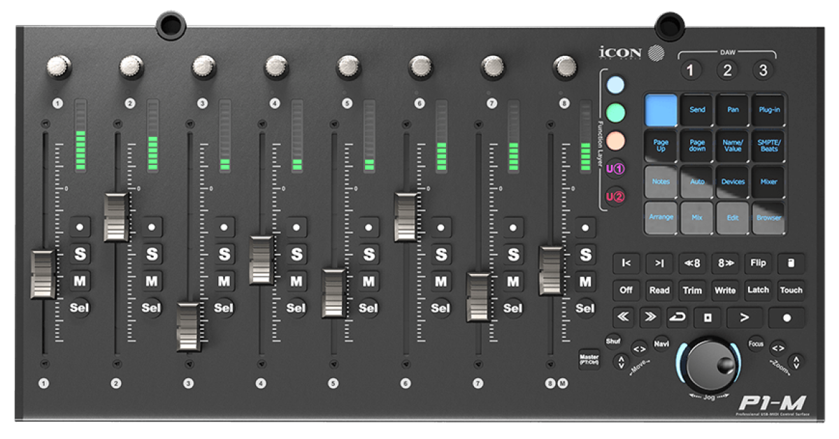 Test: Icon P1-Serie – DAW-Controller mit überraschend viel Ausstattung