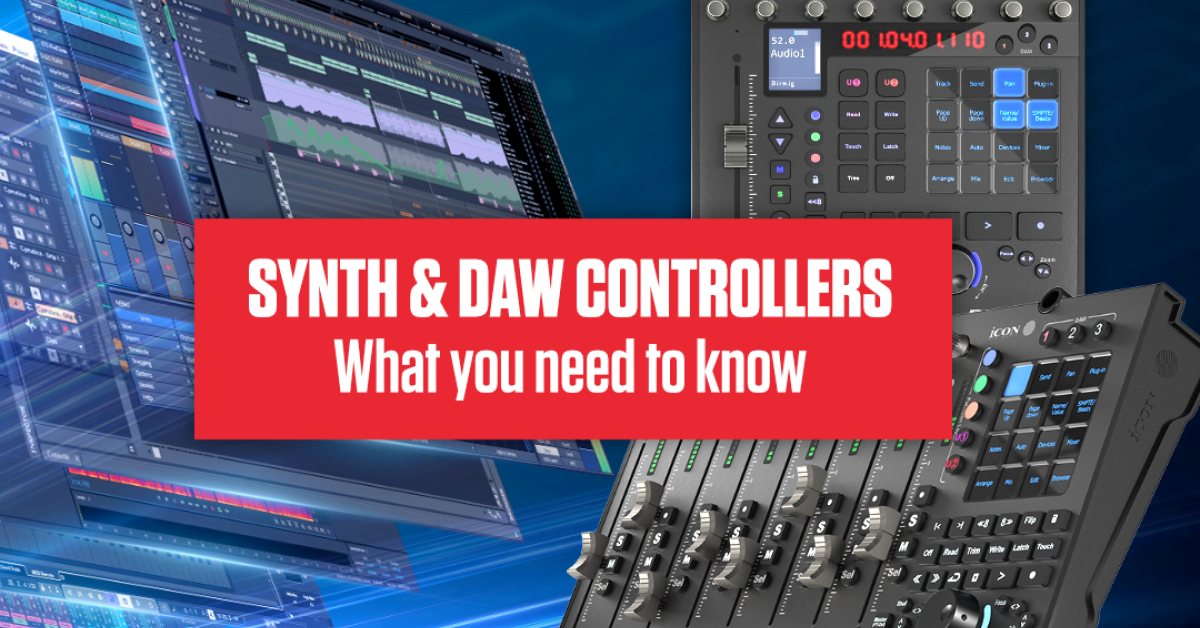 Synth & DAW Controller: Bediene deinen Sequenzer wie eine Hardware