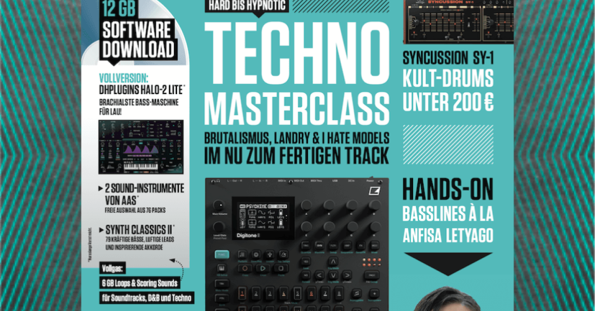 TECHNO MASTERCLASS – So geht Hard- bis Hypnotic-Techno | Beat 02/25