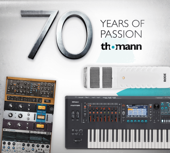 Kracher-Deals zu 70 Jahren Thomann – Das sind die Highlights im September